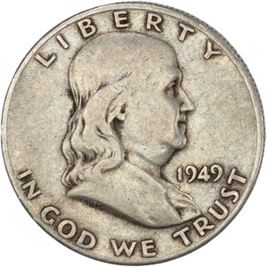 1949-S Franklin Half Dollar | Littleton Coin Company