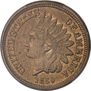 1860 Indian Head Cent, Variety 2 | Littleton Coin Company