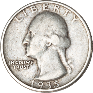 1935 Washington Silver Quarter | Littleton Coin Company