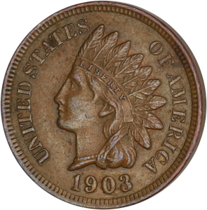 1903 Indian Head Cent, Variety 3, Bronze | Littleton Coin Company