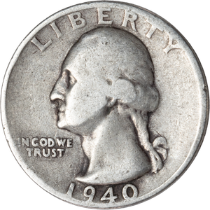 1940-S Washington Silver Quarter G | Littleton Coin Company