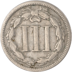 1869 Nickel Three-Cent Piece | Littleton Coin Company