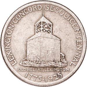1925 Lexington-Concord Silver Half Dollar | Littleton Coin