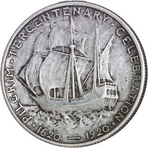 1920 Pilgrim Tercentenary Silver Half Dollar | Littleton Coin Company