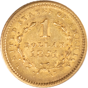 1851 Liberty Head Gold Dollar | Littleton Coin Company