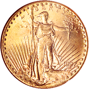 1927 Saint-Gaudens $20 Gold Double Eagle | Littleton Coin Company