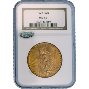 1927 Saint-Gaudens $20 Gold Double Eagle | Littleton Coin Company