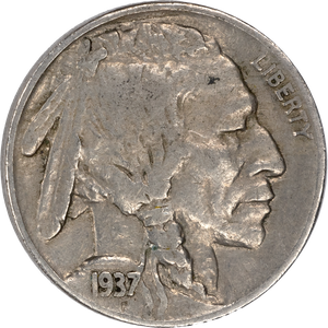 1937-S Buffalo Nickel | Littleton Coin Company