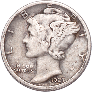 1927-S Mercury Dime | Littleton Coin Company