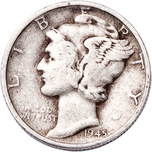 1945-D Mercury Dime | Littleton Coin Company