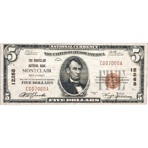 Series 1929 $5 National Bank Note, Type 1 | Littleton Coin Company