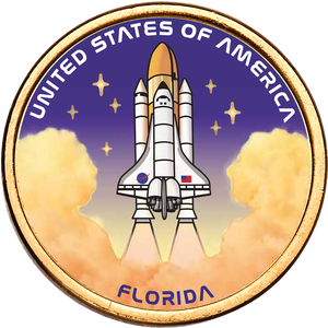 2025 Colorized Florida U.S. Innovation Dollar | Littleton Coin Company