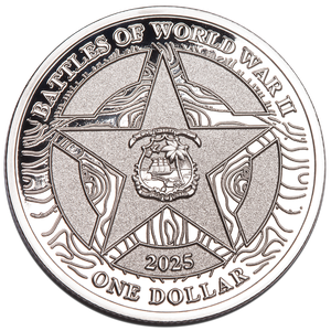 2025 Jeep® Brand Battles of WWII Liberia $1 Series Coins with Folder ...