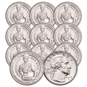 2025-P Ten Ida B. Wells U.S. Women Quarters | Littleton Coin Company