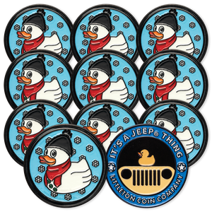 Jeep® Brand Rubber Duck Coin - Snowman | Littleton Coin Company