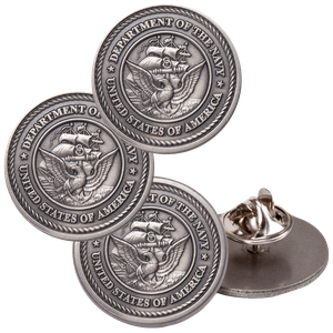 Three Navy Military Branch Lapel Pins | Littleton Coin Company