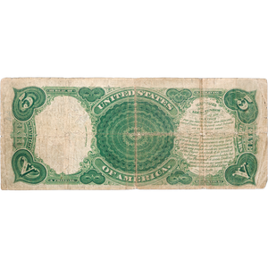 1907 $5 Legal Tender Note, Large Size | Littleton Coin Company