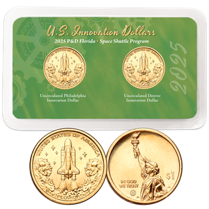 2025 P&D Florida U.S. Innovation Dollar in Showpak | Littleton Coin Company
