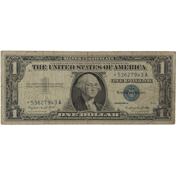 1957 Silver Certificate Serial Number Lookup
