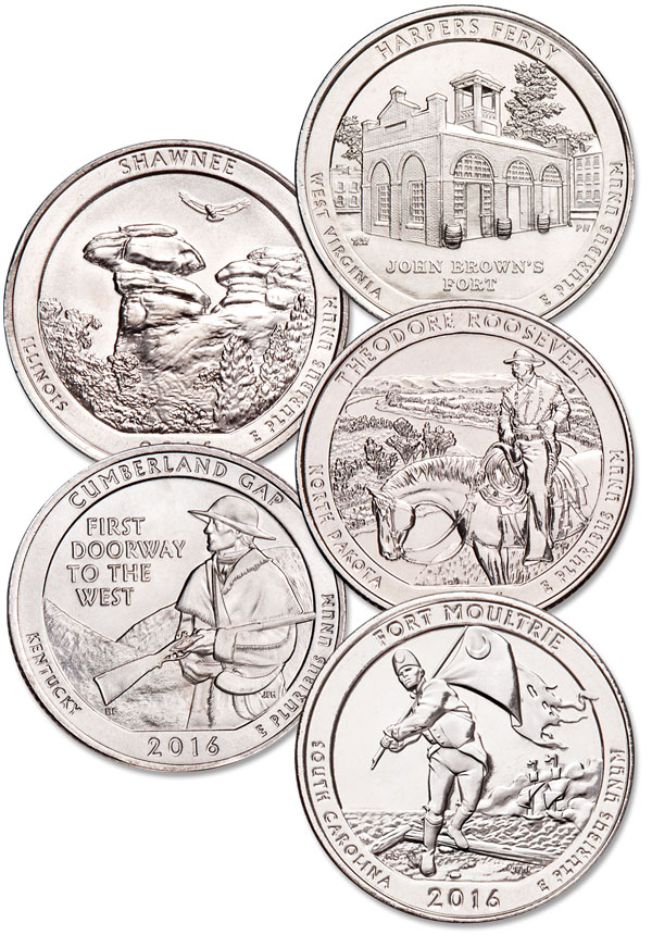 National Park Quarters Designs - Littleton Coin Company
